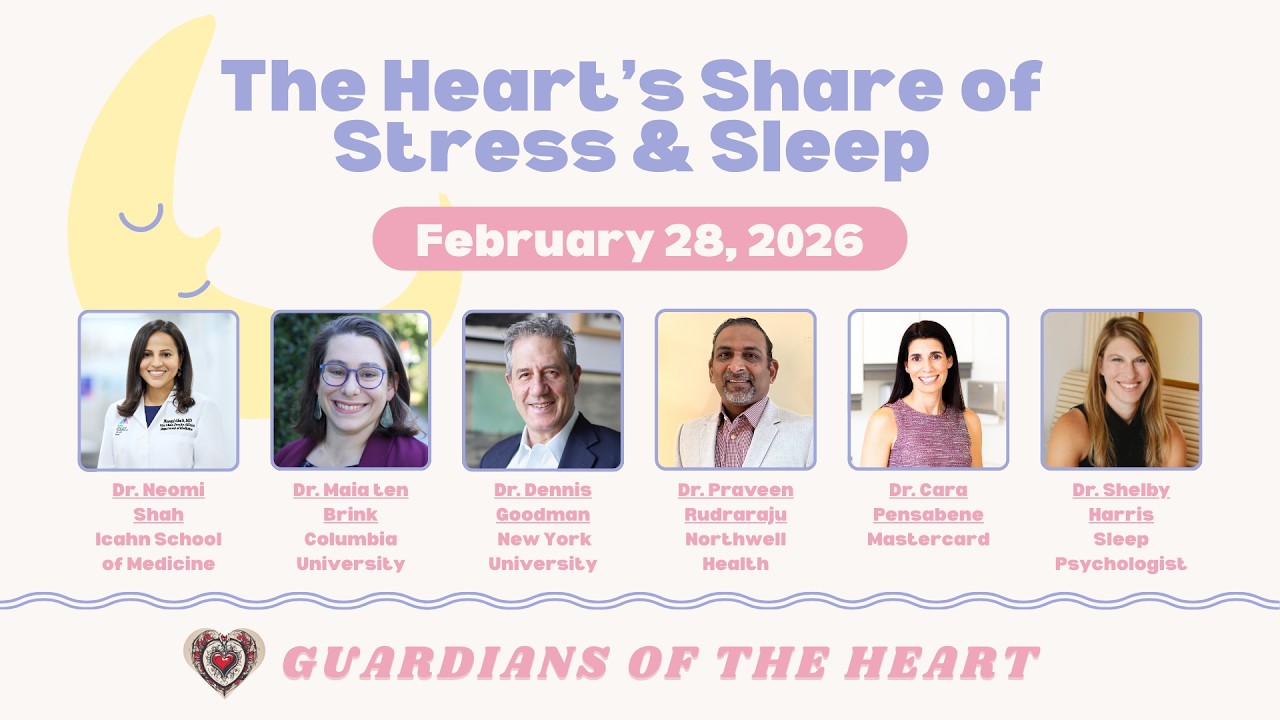 The Heart’s Share of Stress and Sleep