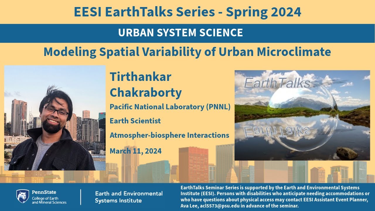 Modeling Spatial Variability of Urban Microclimate