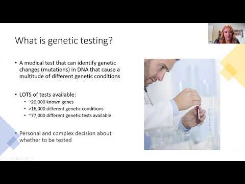 Genetic Testing- What is it all About?