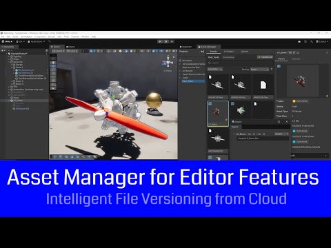 Unity Asset Manager Features - File Updating in AM for Editor