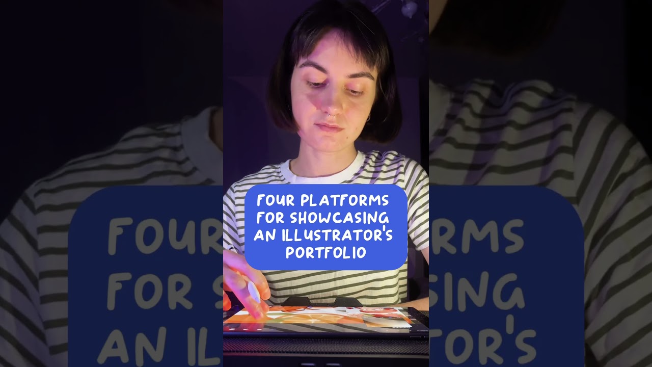 Four platforms for showcasing an illustrator’s portfolio #behance #portfolioforillustrator #alogrina