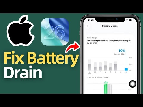 How To Fix Battery Drain on iPhone! (iOS 26)