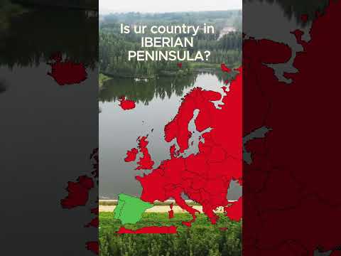 Is ur country in IBERIAN PENINSULA? #shorts #geography #mapper #mapping #map #europe #spain