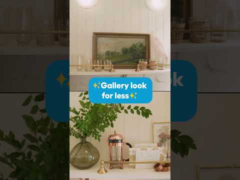 This Gallery Shelf Hack 🤯