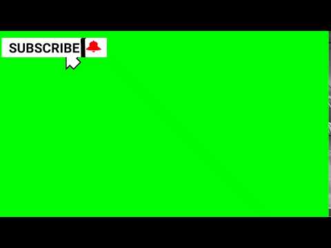 SUBSCRIBE and Notification BELL BUTTON Free Green Screen Effects With Sounds - Animated Overlay 2018