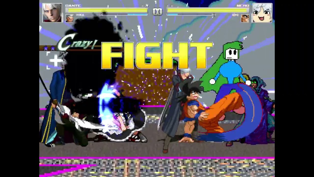 [Mugen 1.0 -Request- #89] 4V4 Battle (Read Description For The Full Title)