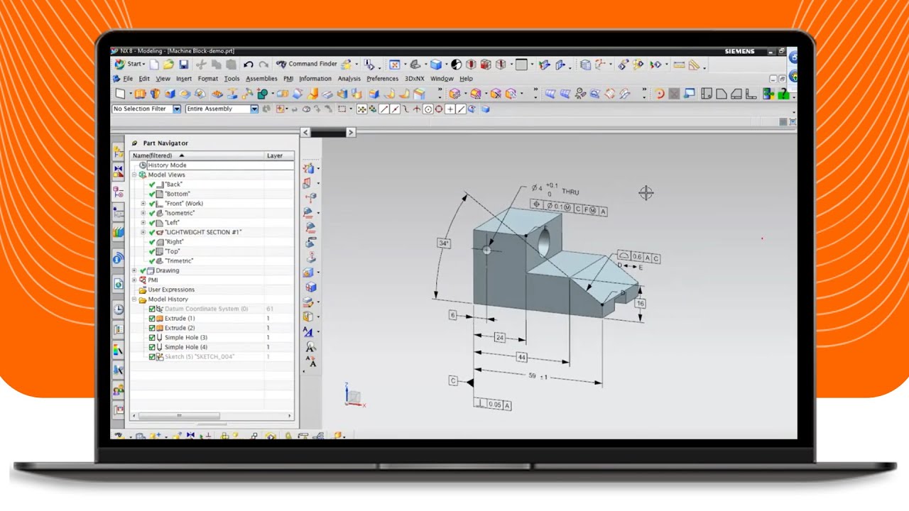 How to Use NX CAD PMI Tools? - Tutorial - PROLIM Lunch Bytes