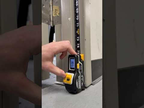 Door, window, and opening dimensions made easy and fast with the T1M Utility Digital Tape Measure