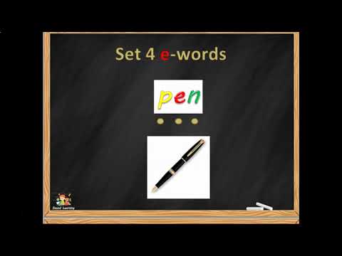 Letter sounds and words for E U R CK. Phase 2 set 4 e words