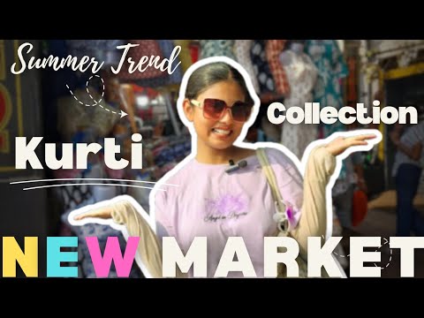 Kurti Collection at New Market Kolkata || Summer Trend || @trisharooyofficial #trisharooy