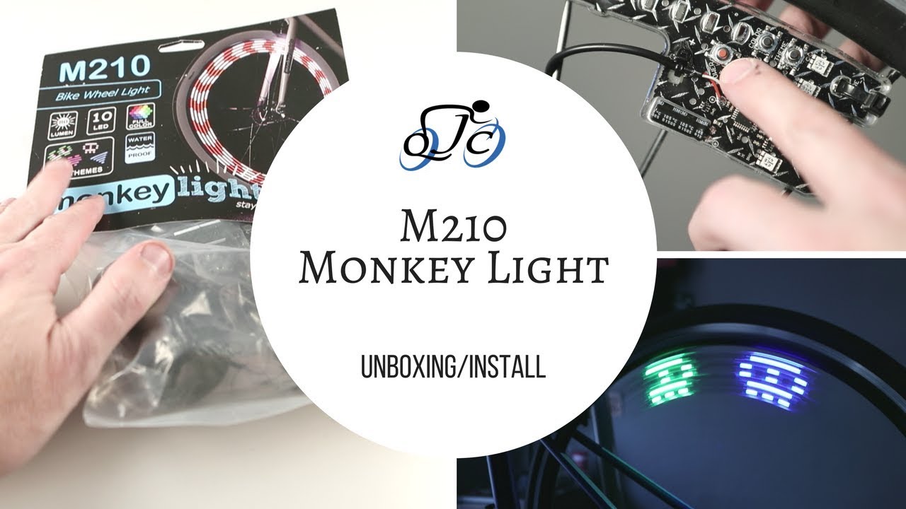 unboxing and install Monkey Light M210