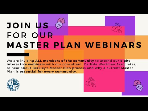 Master Plan Webinar Series: What is a Master Plan?