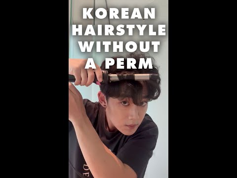 How to get a Korean Hairstyle without a perm