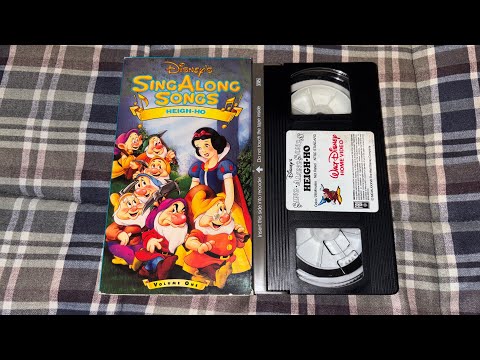 Opening To Disney's Sing Along Songs: Heigh-Ho 1990 Canadian VHS