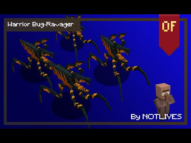 NOTLIVES's Warrior bug-Ravager 1.16+ Minecraft Texture Pack