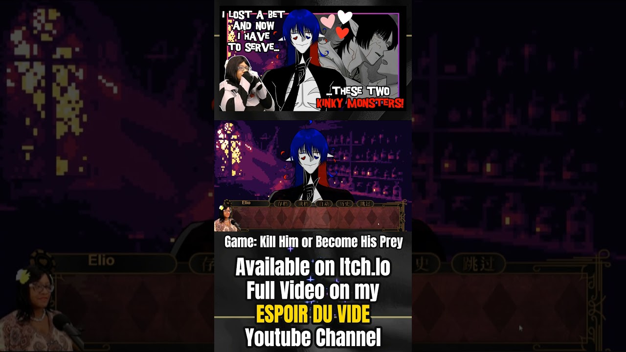 Kill Him or Become His Prey Monster yandere visual novel i beg to differ