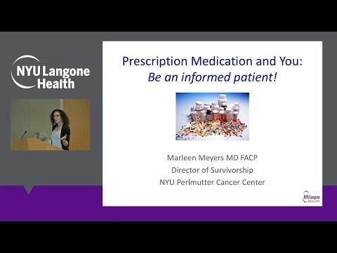 Prescription Medication and You: Be An Informed Patient