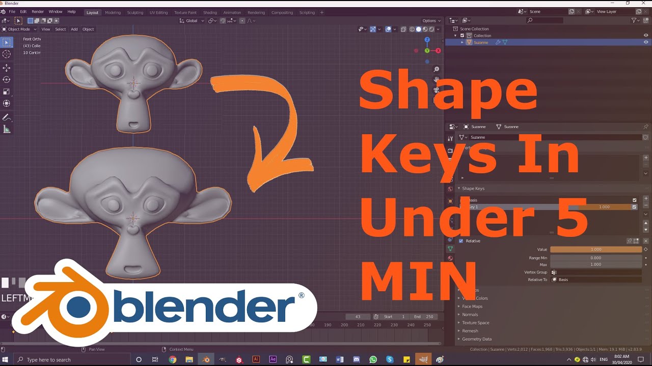 Learn Shape Keys In Under 5 Mins | Blender