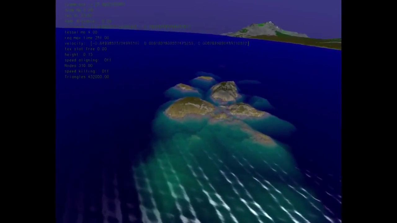 Realtime Procedural Planet, Python + OpenGL