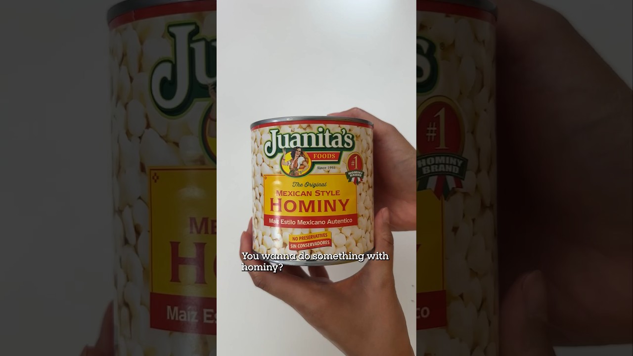 What to do with a can of Hominy?