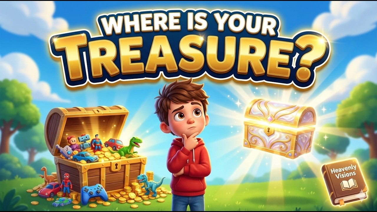 Treasures in Heaven for Kids | Sunday School Bible Lesson 🌟💎