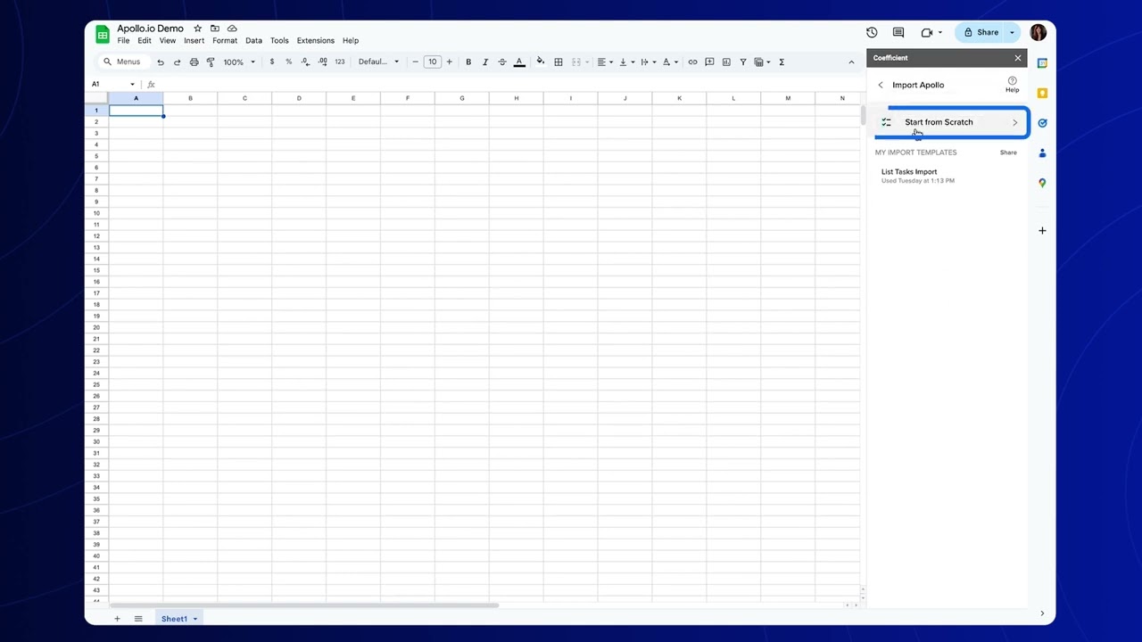 How to Connect Apollo to Google Sheets or Excel