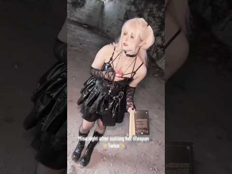 Shinigami Eyes- Death Note, Amane Misa Cosplay #misacosplay #anime #misaamane #misaedit #cosplay
