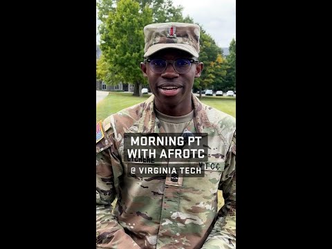 AFROTC: Morning PT