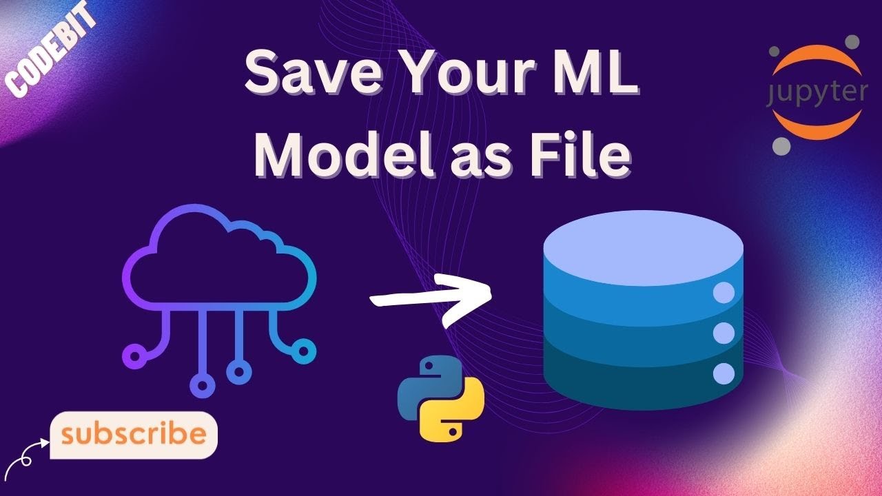 CodeBit: Save Your Machine Learning Model with Joblib | Python Machine Learning tutorial
