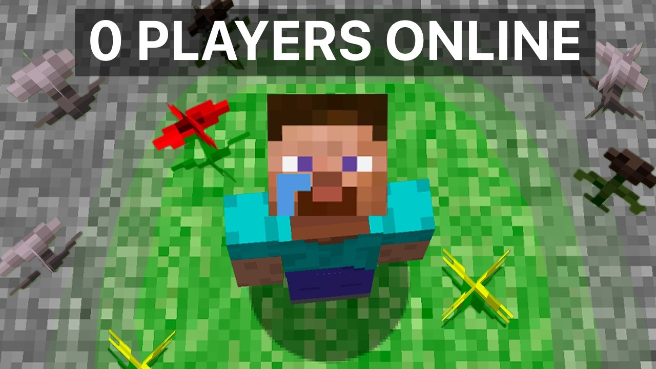 I Spent 30 Days in a Dead Minecraft Server (It Broke Me)