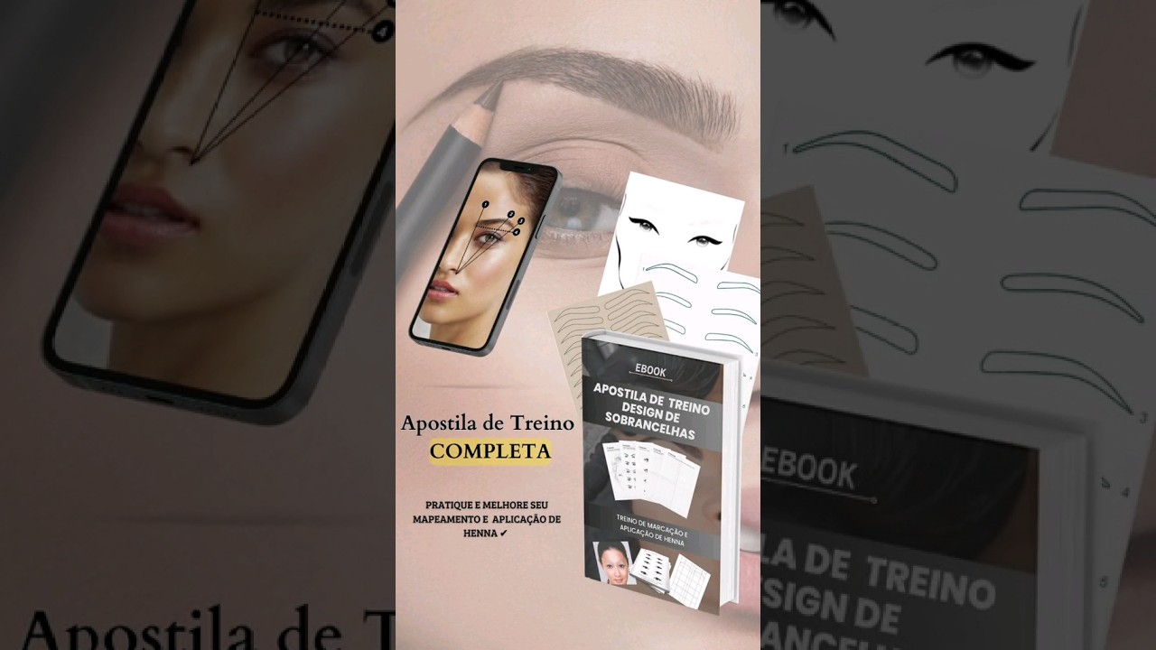 Apostila completa de design de sobrancelhas| Link ↪️ https://go.hotmart.com/X82471202Q?dp=1