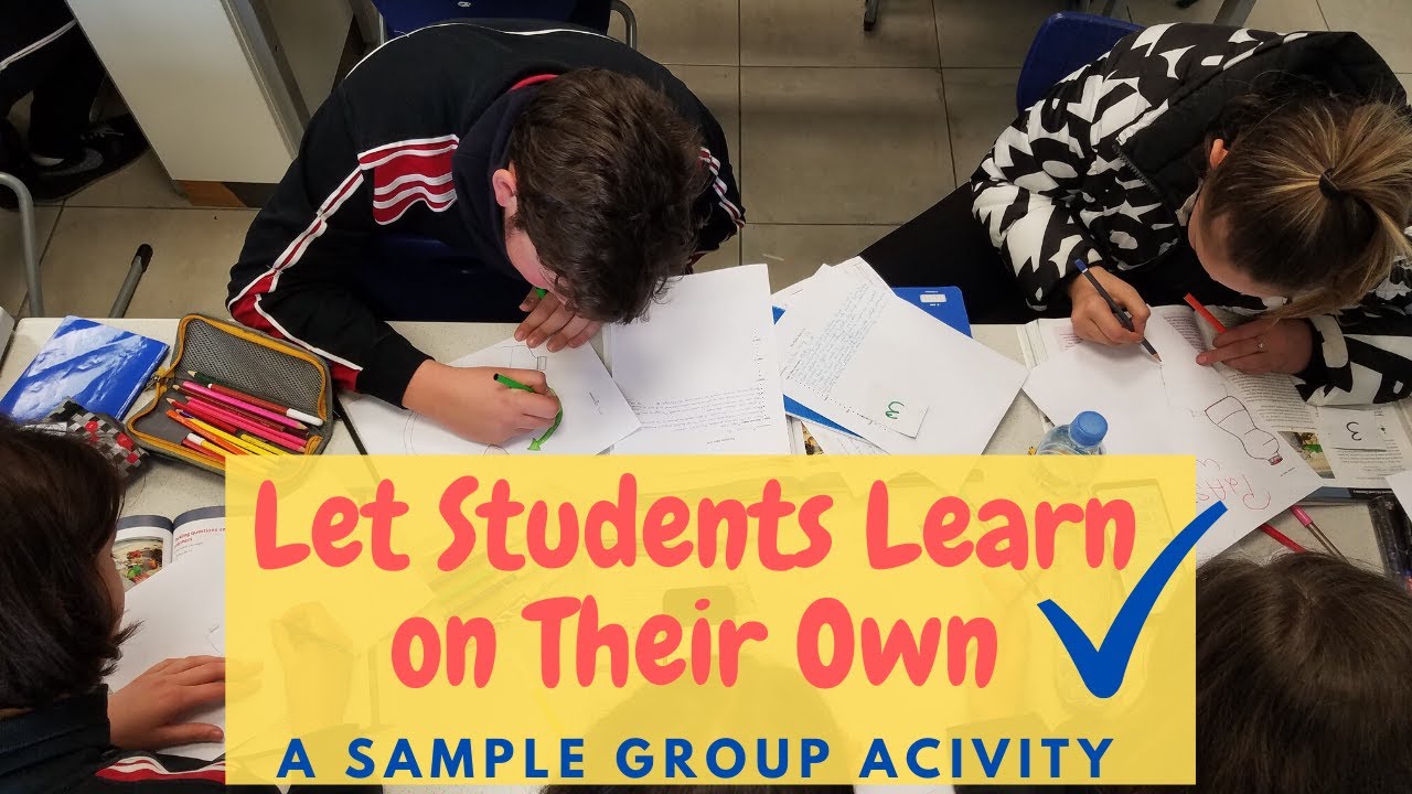 A sample group work for all grades