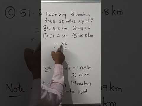 Miles into kilometres