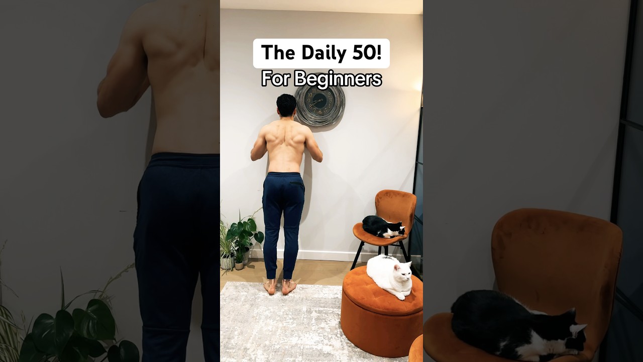 The Daily 50 Workout For Beginners At Home. Simple and Effective!