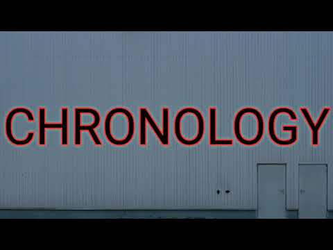 #2 CHRONOLOGY meanning in hindi