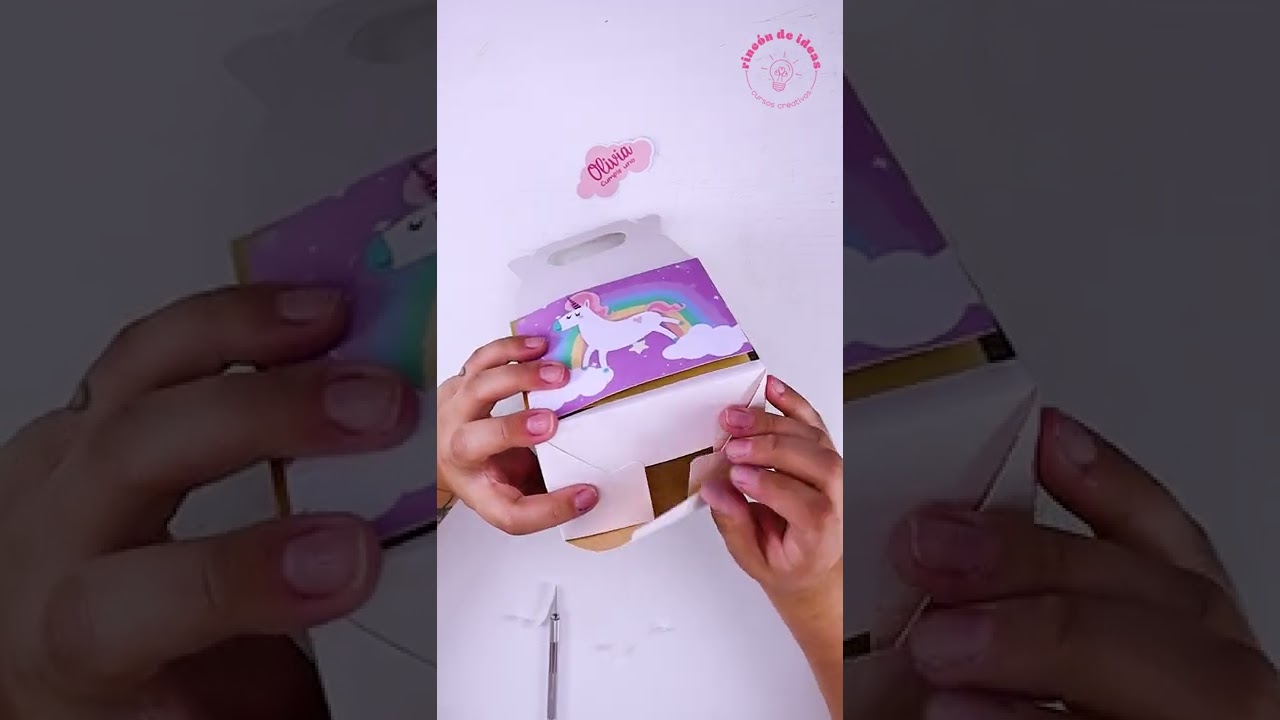 Caja rápida, fácil y linda