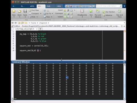 Colormap Tutorial in Matlab