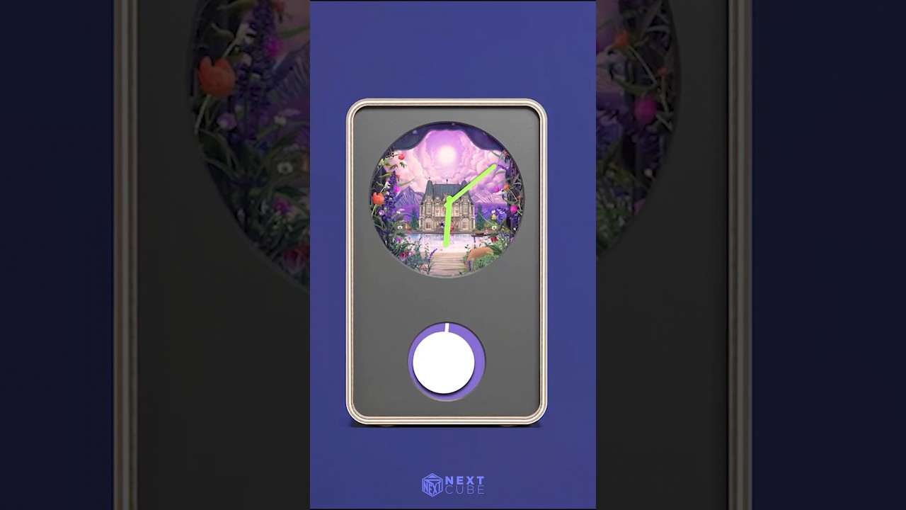 Klydoclock: The Animated Analog Clock #Klydoclock #clock #gadgetshub #shorts