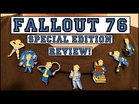 Fallout 76 Special Edition Review! (Fallout pins)