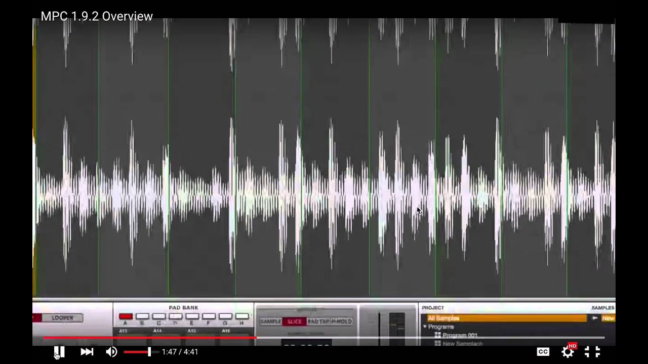 MPC 1. 9. 2 Overview from AKAI