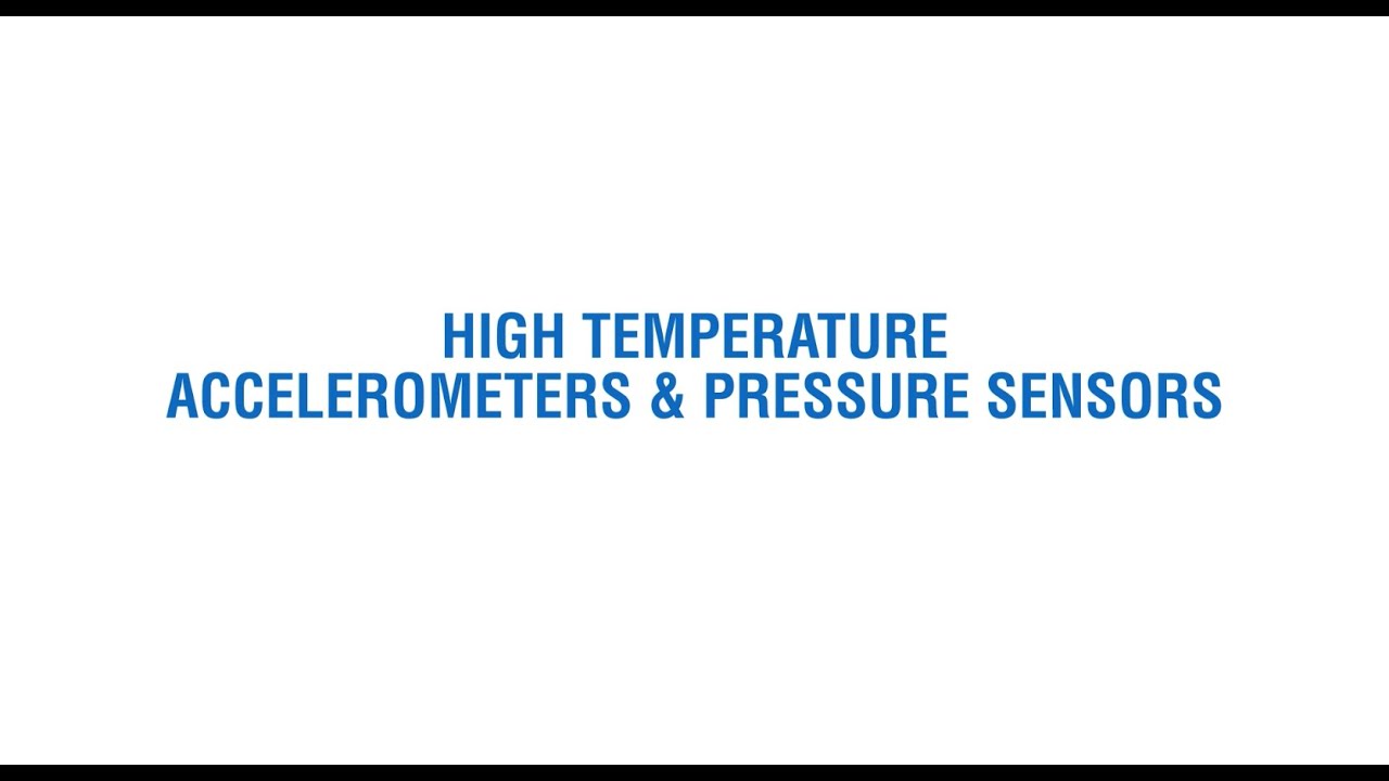 PCB® & Endevco High Temperature Sensors