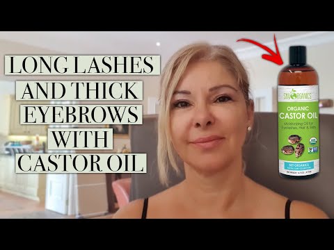 Castor Oil for Hair Growth | Grow long Eyelashes and thick Eyebrows