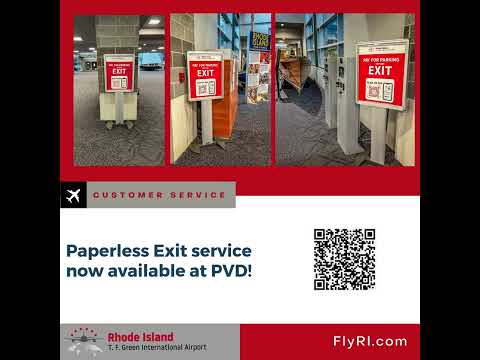 ICYMI, Paperless Exit Available at PVD!
