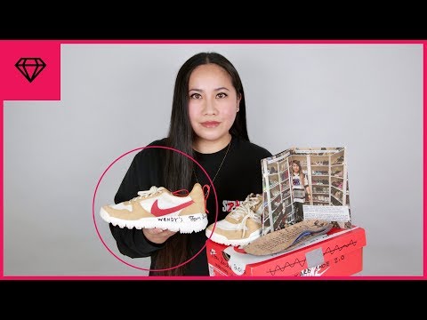 Tom Sachs Makes Me Rare Size 5 Nike Mars Yard 2.0 & Signed! | nitro:licious
