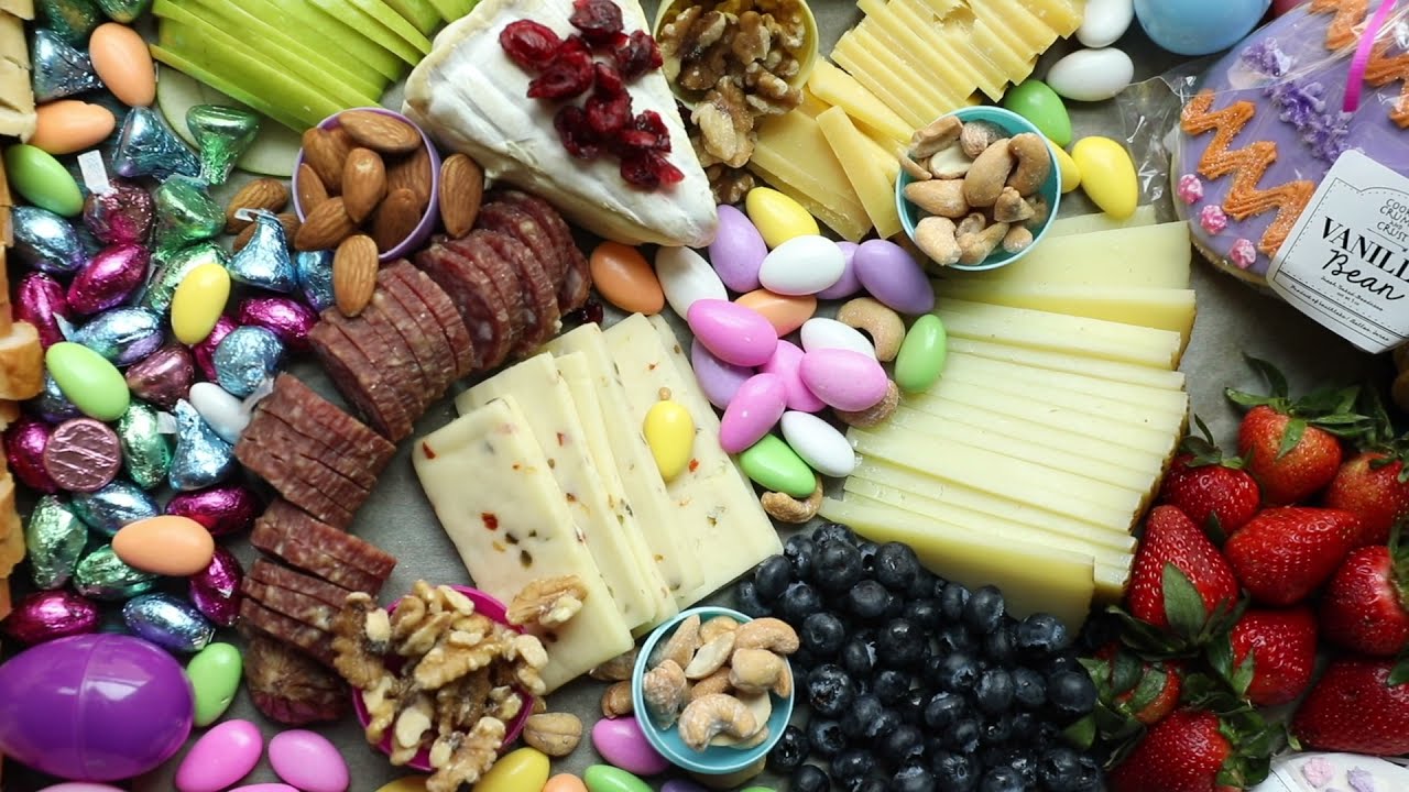 Easter Cheese Board