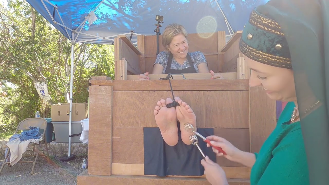 Renaissance Faire Project 39! Preview! Public Feet Tickled!