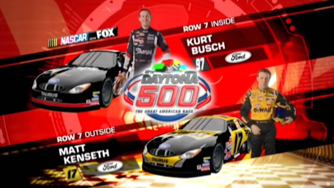 Nascar 2005 Daytona 500 Starting Grid