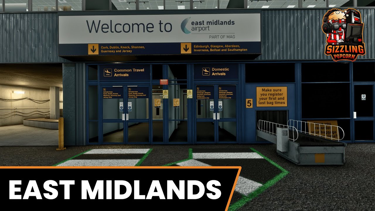 East Midlands Airport (EGNX) by Pyreegue Dev Co - Videos & Streams ...