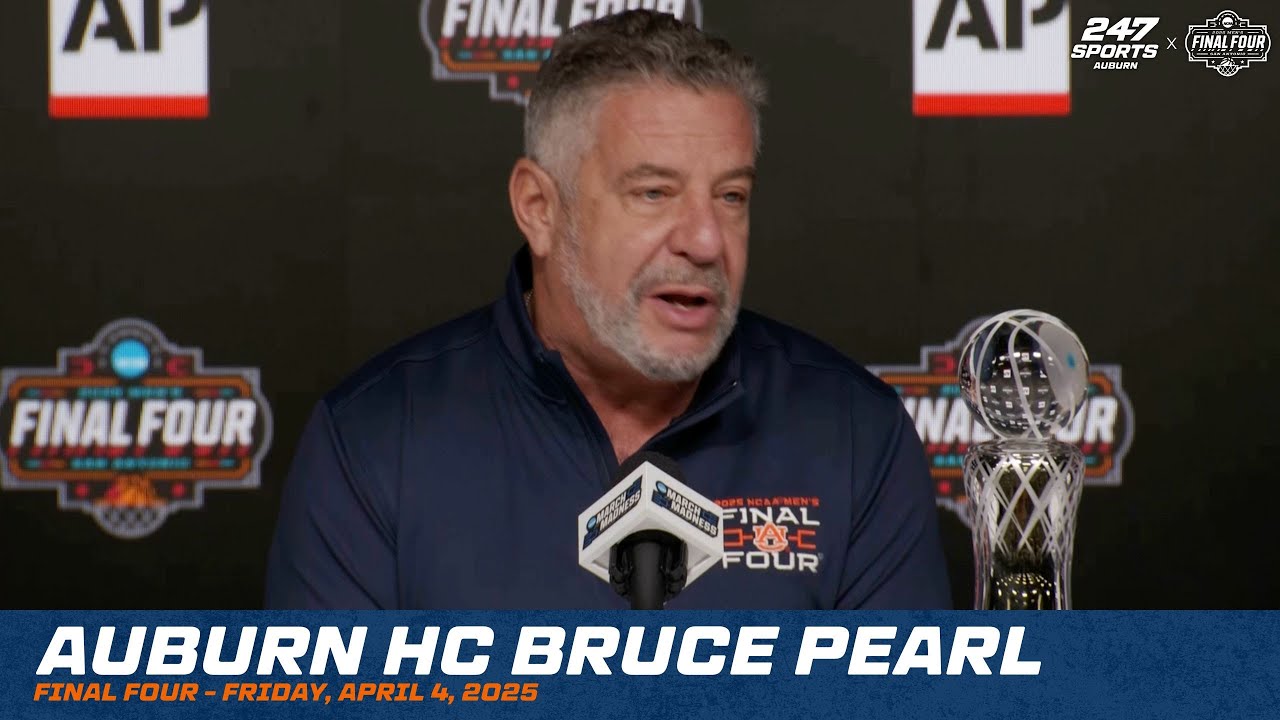 Auburn HC Bruce Pearl | AP Coach of the Year press conference