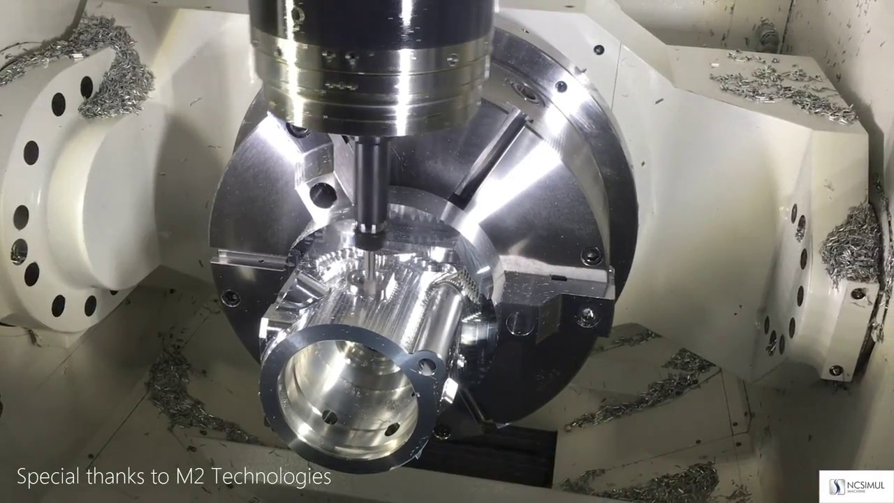 NCSIMUL Machine   MAZAK machining verification